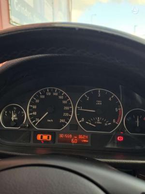 Grey BMW 320 2003 in Utena, with an engine capacity of 2.00 L and mileage of 301 thousand km for 2400 €, photo 21 on AUTOMOTO.COM.LV