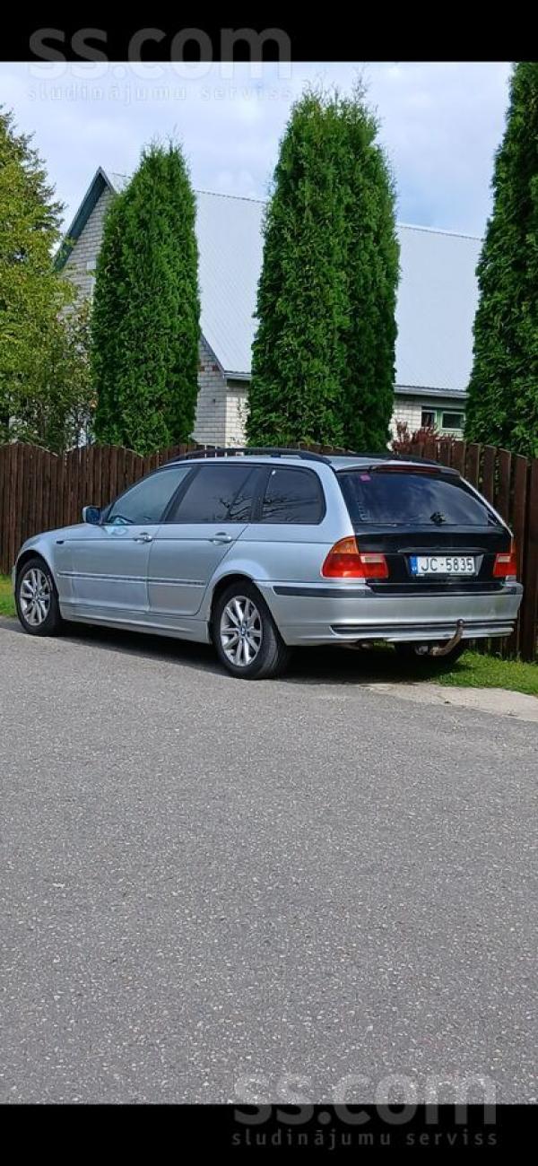 Grey BMW 320 2003 in Ventspils, with an engine capacity of 2.00 L and mileage of 499 thousand km for 1595 €, photo 1 on AUTOMOTO.COM.LV