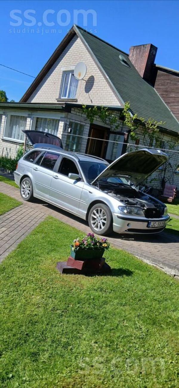 Grey BMW 320 2003 in Ventspils, with an engine capacity of 2.00 L and mileage of 499 thousand km for 1595 €, photo 2 on AUTOMOTO.COM.LV