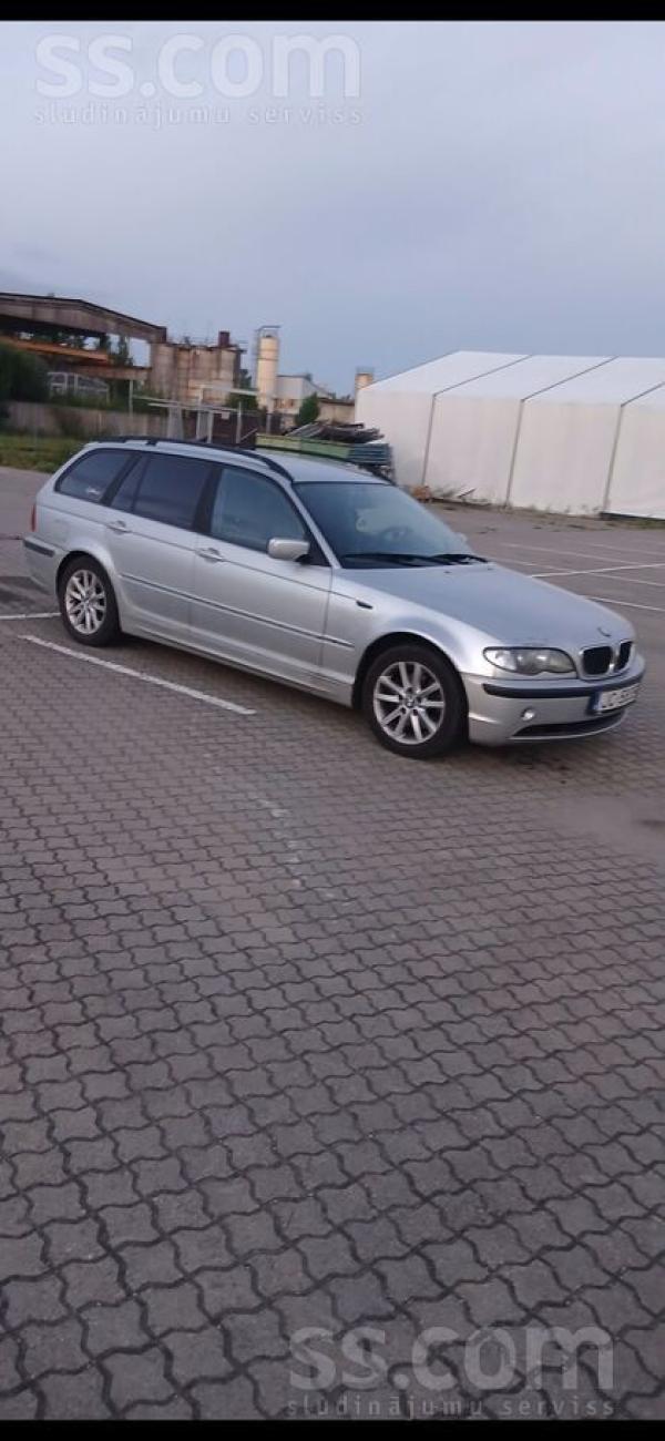 Grey BMW 320 2003 in Ventspils, with an engine capacity of 2.00 L and mileage of 499 thousand km for 1595 €, photo 3 on AUTOMOTO.COM.LV