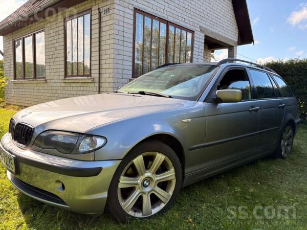 Pelēks BMW 320 2003 Ventspils, ar dzinēja tilpumu 2.00 L un nobraukumu 344 tūkst. km par 2650 €, foto 1 vietnē AUTOMOTO.COM.LV