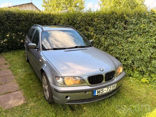 Pelēks BMW 320 2003 Ventspils, ar dzinēja tilpumu 2.00 L un nobraukumu 344 tūkst. km par 2650 €, foto 3 vietnē AUTOMOTO.COM.LV