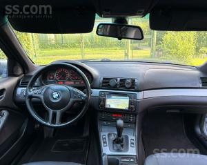 Grey BMW 320 2003 in Ventspils, with an engine capacity of 2.00 L and mileage of 344 thousand km for 2650 €, photo 11 on AUTOMOTO.COM.LV