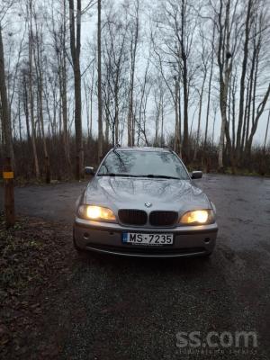 Grey BMW 320 2003 in Ventspils, with an engine capacity of 2.00 L and mileage of 344 thousand km for 2650 €, photo 14 on AUTOMOTO.COM.LV