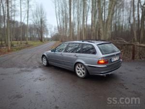 Grey BMW 320 2003 in Ventspils, with an engine capacity of 2.00 L and mileage of 344 thousand km for 2650 €, photo 15 on AUTOMOTO.COM.LV