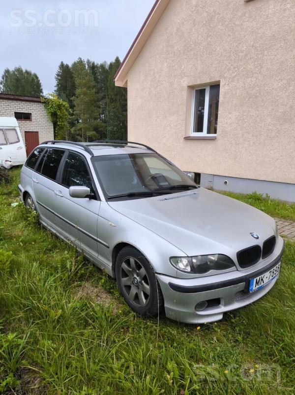Pelēks BMW 320 2003 Rēzekne, ar dzinēja tilpumu 2.00 L un nobraukumu 347 tūkst. km par 2000 €, foto 3 vietnē AUTOMOTO.COM.LV