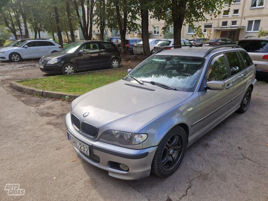 Grey BMW 320 2003 in Kaunas, with an engine capacity of 2.00 L and mileage of 500 thousand km for 2250 €, photo 4 on AUTOMOTO.COM.LV