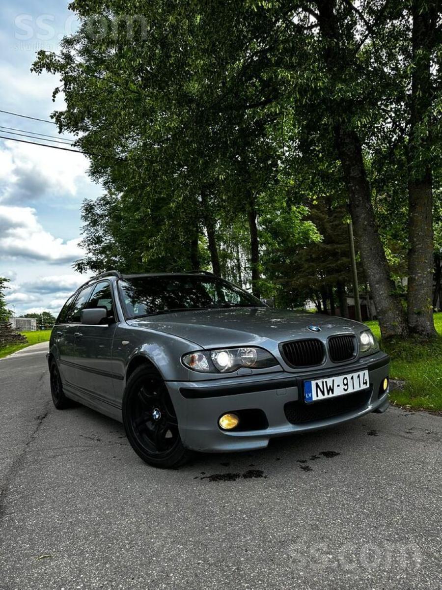 Grey BMW 320 2004 in Rezekne, with an engine capacity of 2.00 L and mileage of 342 thousand km for 2550 €, photo 1 on AUTOMOTO.COM.LV