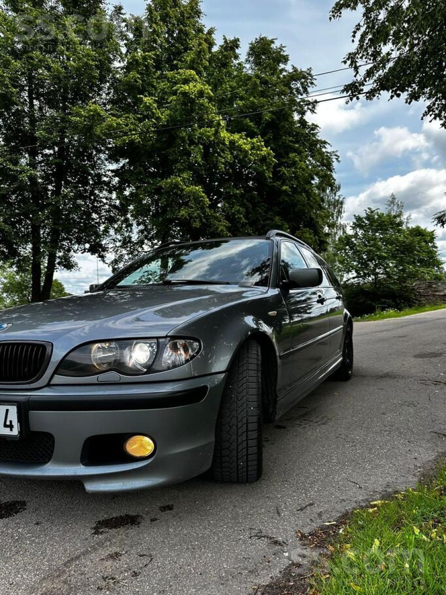 Grey BMW 320 2004 in Rezekne, with an engine capacity of 2.00 L and mileage of 342 thousand km for 2550 €, photo 2 on AUTOMOTO.COM.LV