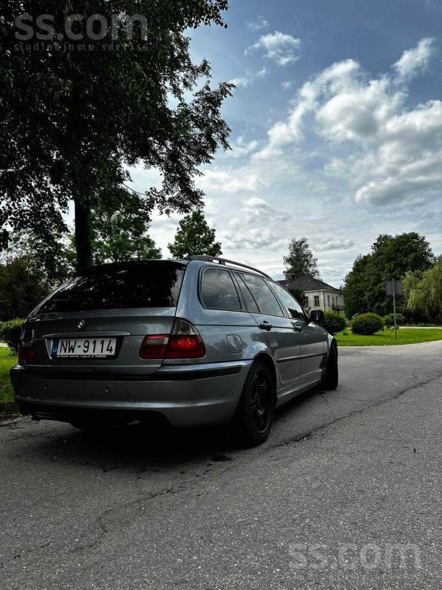 Grey BMW 320 2004 in Rezekne, with an engine capacity of 2.00 L and mileage of 342 thousand km for 2550 €, photo 3 on AUTOMOTO.COM.LV