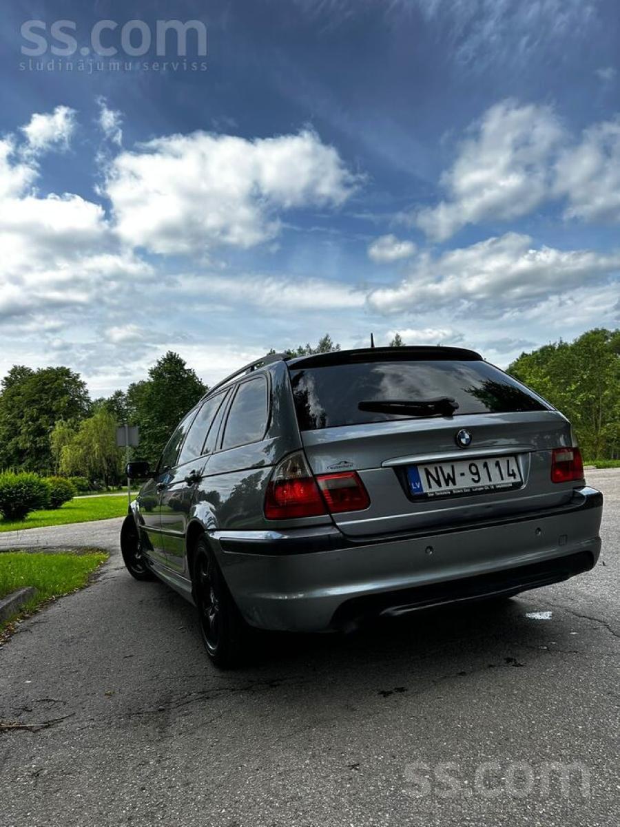 Grey BMW 320 2004 in Rezekne, with an engine capacity of 2.00 L and mileage of 342 thousand km for 2550 €, photo 4 on AUTOMOTO.COM.LV