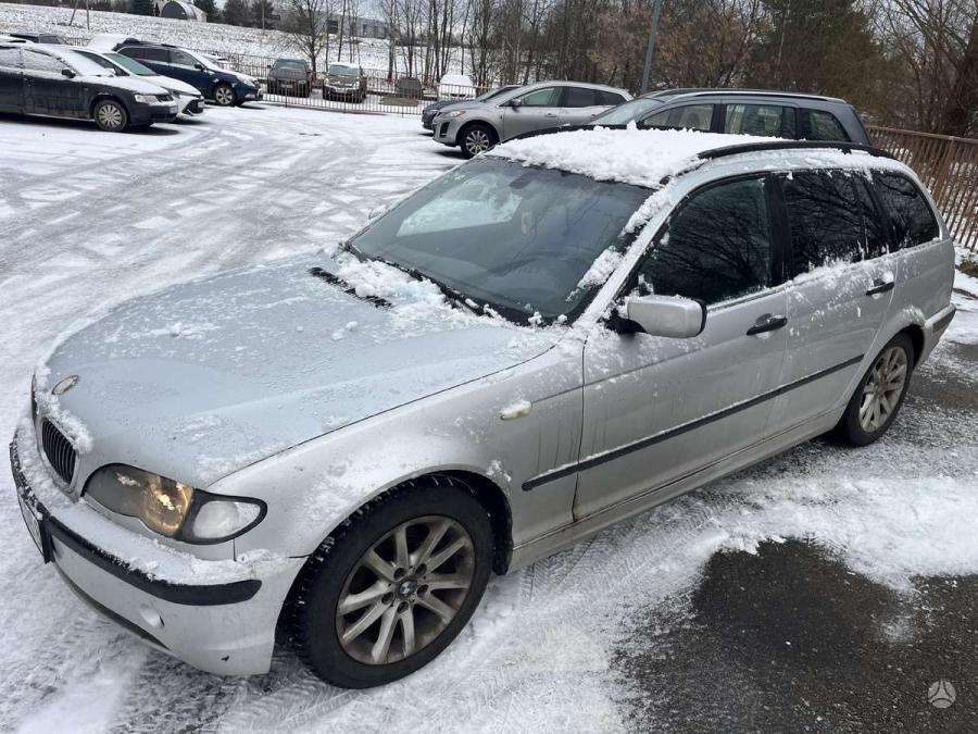 Grey BMW 320 2004 in Vilnius, with an engine capacity of 0.00 L and mileage of 411 thousand km for 1000 €, photo 2 on AUTOMOTO.COM.LV