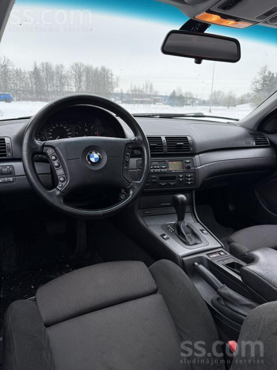 Pelēks BMW 320 2004 Tukums, ar dzinēja tilpumu 2.00 L un nobraukumu 290 tūkst. km par 2690 €, foto 16 vietnē AUTOMOTO.COM.LV