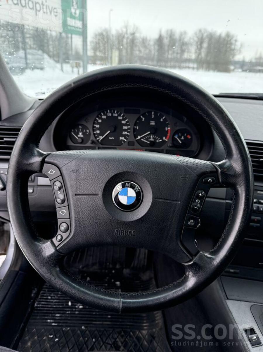 Pelēks BMW 320 2004 Tukums, ar dzinēja tilpumu 2.00 L un nobraukumu 290 tūkst. km par 2690 €, foto 22 vietnē AUTOMOTO.COM.LV