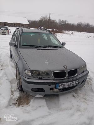 Pelēks BMW 320 2004 Viļņa, ar dzinēja tilpumu 2.00 L un nobraukumu 400 tūkst. km par 2400 €, foto  vietnē AUTOMOTO.COM.LV