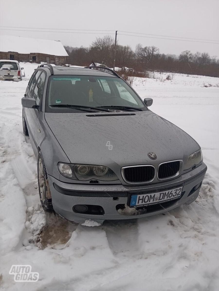 Grey BMW 320 2004 in Vilnius, with an engine capacity of 2.00 L and mileage of 400 thousand km for 2400 €, photo 1 on AUTOMOTO.COM.LV