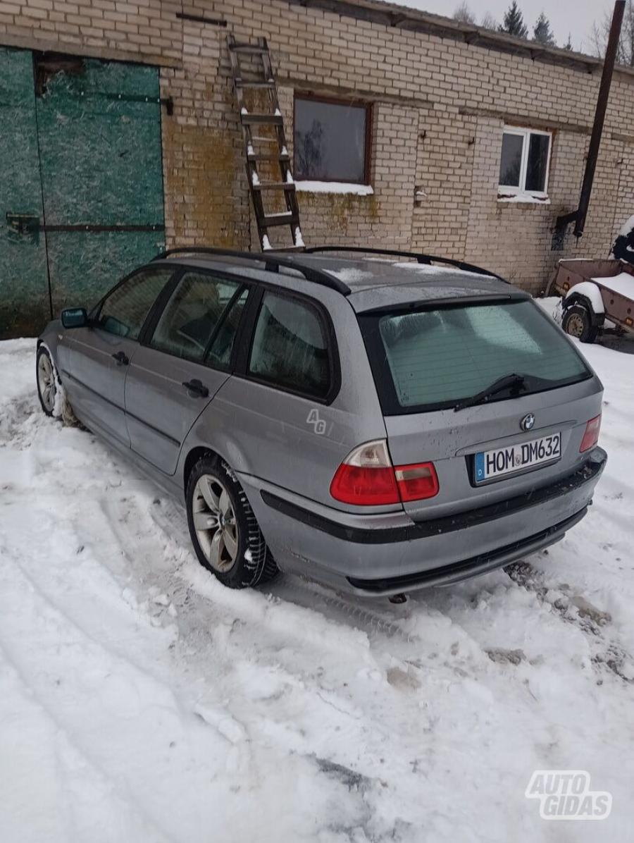 Grey BMW 320 2004 in Vilnius, with an engine capacity of 2.00 L and mileage of 400 thousand km for 2400 €, photo 3 on AUTOMOTO.COM.LV