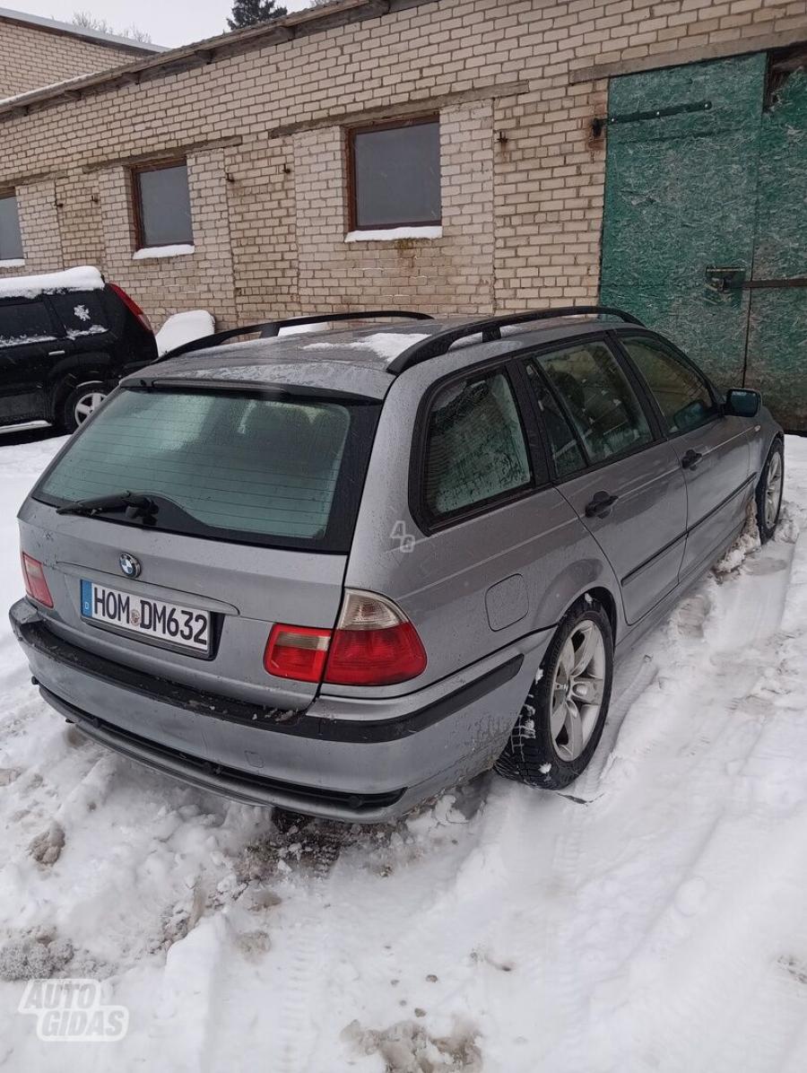 Grey BMW 320 2004 in Vilnius, with an engine capacity of 2.00 L and mileage of 400 thousand km for 2400 €, photo 4 on AUTOMOTO.COM.LV