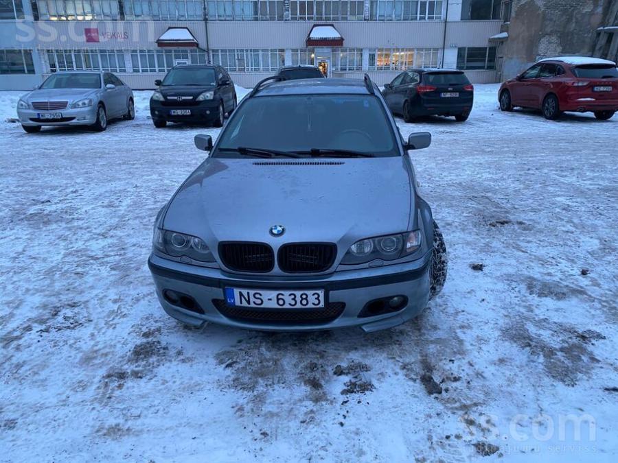 Grey BMW 320 2004 in Liepaja, with an engine capacity of 2.00 L and mileage of 428 thousand km for 2500 €, photo 10 on AUTOMOTO.COM.LV