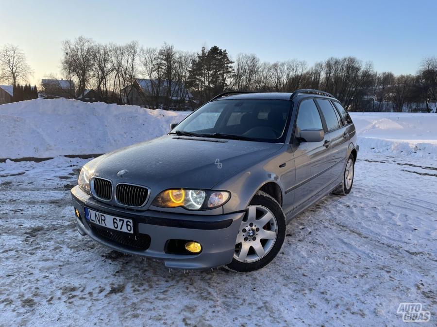 Pelēks BMW 320 2004 Jonava, ar dzinēja tilpumu 2.00 L un nobraukumu 390 tūkst. km par 1900 €, foto 1 vietnē AUTOMOTO.COM.LV