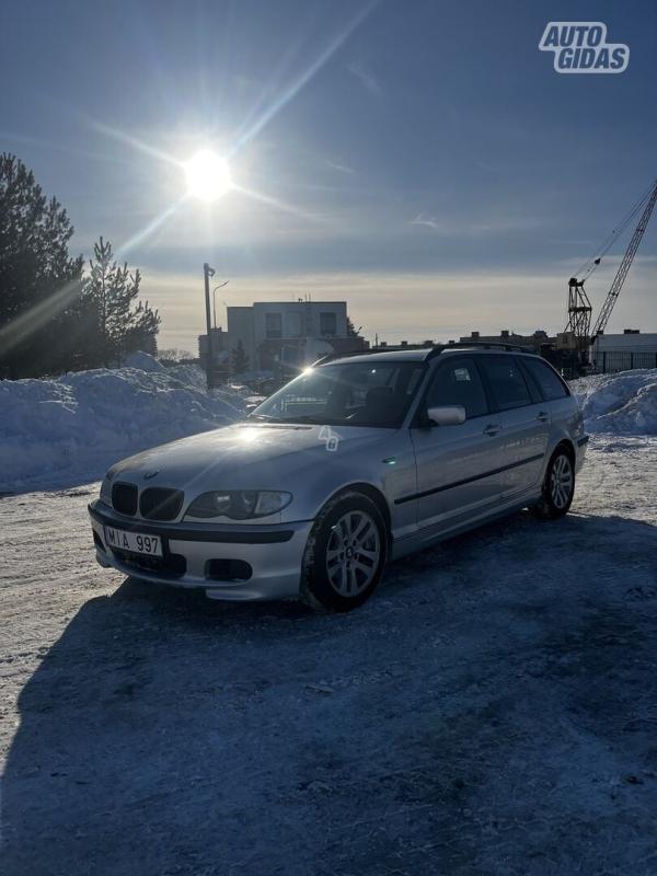 Grey BMW 320 2004 in Klaipeda, with an engine capacity of 2.00 L and mileage of 340 thousand km for 1650 €, photo 1 on AUTOMOTO.COM.LV