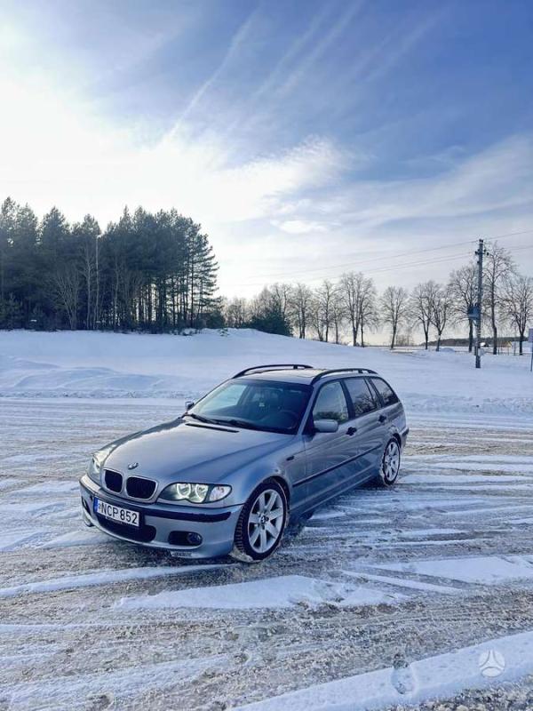 Grey BMW 320 2004 in Trakai, with an engine capacity of 1.99 L and mileage of 312 thousand km for 1850 €, photo 2 on AUTOMOTO.COM.LV