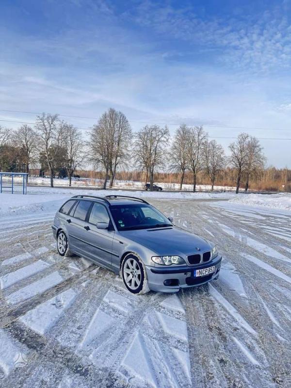 Grey BMW 320 2004 in Trakai, with an engine capacity of 1.99 L and mileage of 312 thousand km for 1850 €, photo 3 on AUTOMOTO.COM.LV
