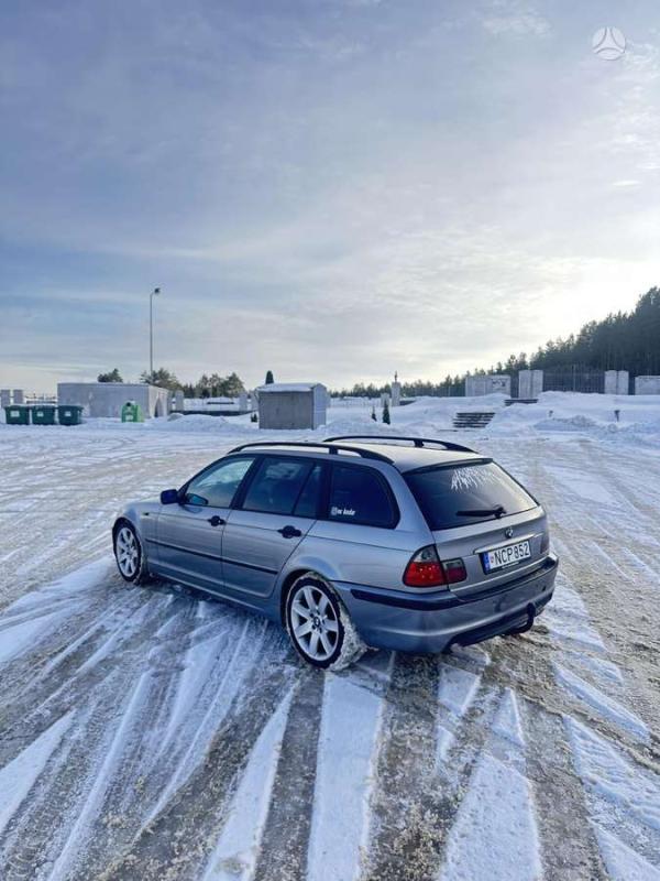 Grey BMW 320 2004 in Trakai, with an engine capacity of 1.99 L and mileage of 312 thousand km for 1850 €, photo 4 on AUTOMOTO.COM.LV