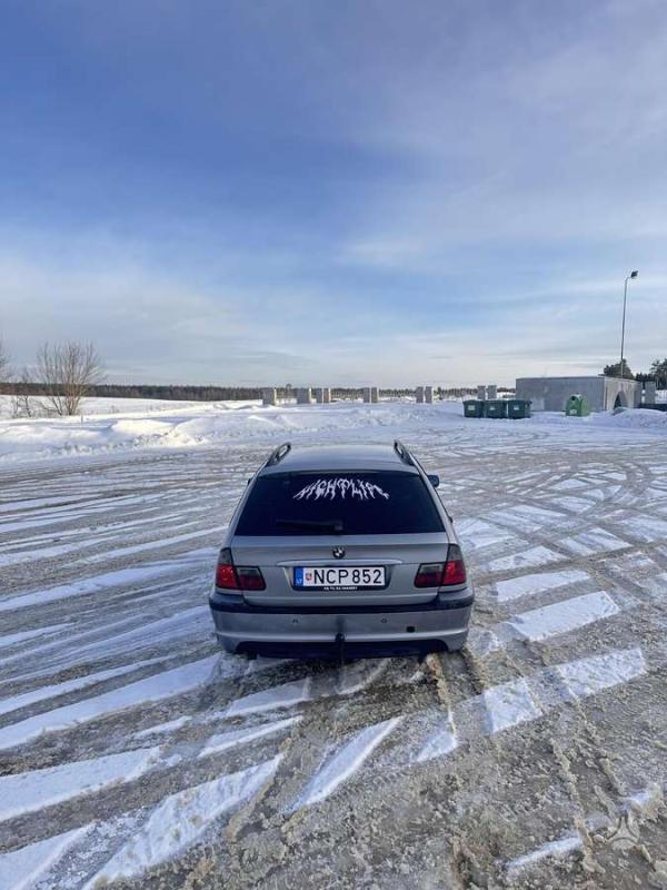 Grey BMW 320 2004 in Trakai, with an engine capacity of 1.99 L and mileage of 312 thousand km for 1850 €, photo 6 on AUTOMOTO.COM.LV
