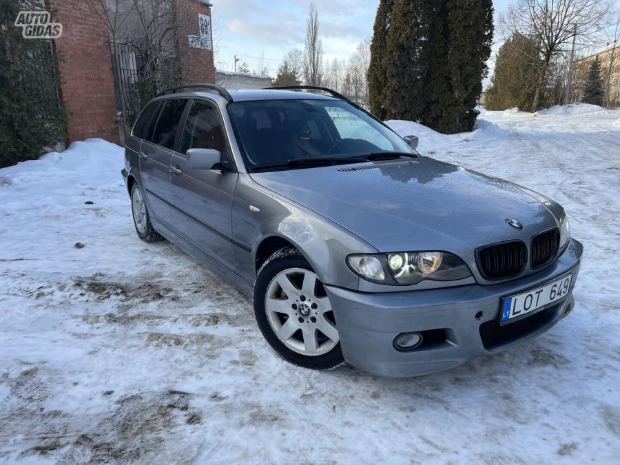 Grey BMW 320 2004 in Jonava, with an engine capacity of 2.00 L and mileage of 410 thousand km for 1850 €, photo 1 on AUTOMOTO.COM.LV