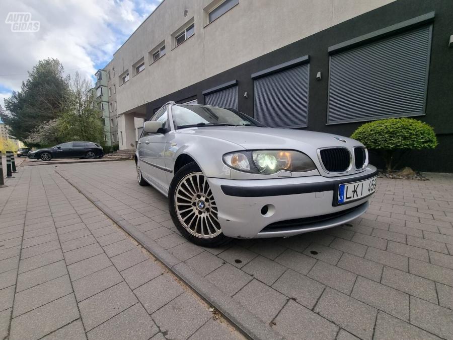 Pelēks BMW 320 2004 Kauņa, ar dzinēja tilpumu 2.00 L un nobraukumu 315 tūkst. km par 1250 €, foto 1 vietnē AUTOMOTO.COM.LV