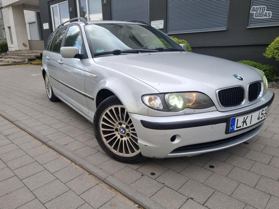 Pelēks BMW 320 2004 Kauņa, ar dzinēja tilpumu 2.00 L un nobraukumu 315 tūkst. km par 1250 €, foto 3 vietnē AUTOMOTO.COM.LV