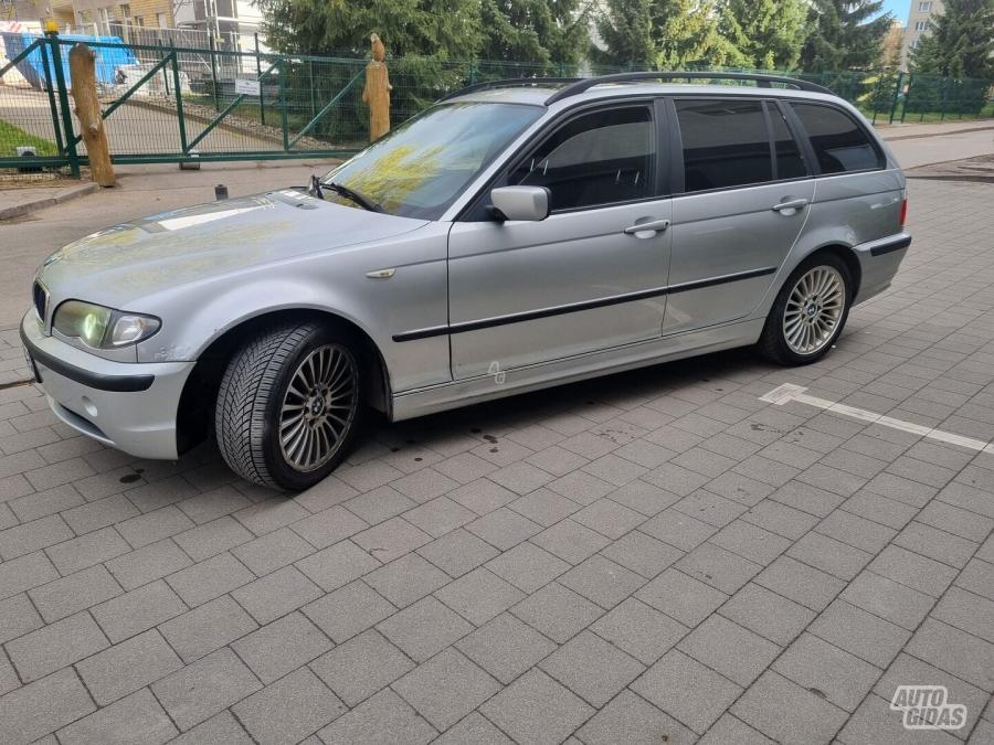 Pelēks BMW 320 2004 Kauņa, ar dzinēja tilpumu 2.00 L un nobraukumu 315 tūkst. km par 1250 €, foto 5 vietnē AUTOMOTO.COM.LV