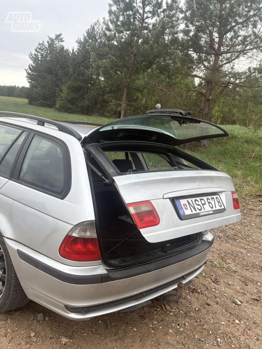 Grey BMW 320 2004 in Varena, with an engine capacity of 2.00 L and mileage of 231 thousand km for 1200 €, photo 8 on AUTOMOTO.COM.LV