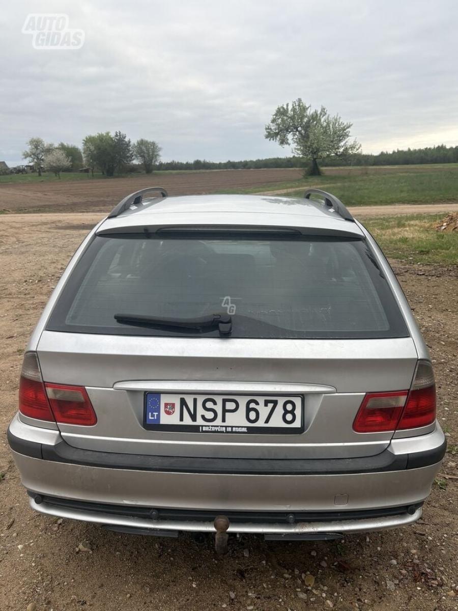 Grey BMW 320 2004 in Varena, with an engine capacity of 2.00 L and mileage of 231 thousand km for 1200 €, photo 9 on AUTOMOTO.COM.LV