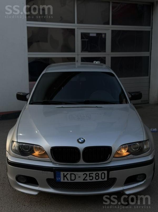 Grey BMW 320 2004 in Riga, with an engine capacity of 2.00 L and mileage of 364 thousand km for 2000 €, photo 1 on AUTOMOTO.COM.LV