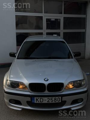 Grey BMW 320 2004 in Riga, with an engine capacity of 2.00 L and mileage of 364 thousand km for 2000 €, photo  on AUTOMOTO.COM.LV