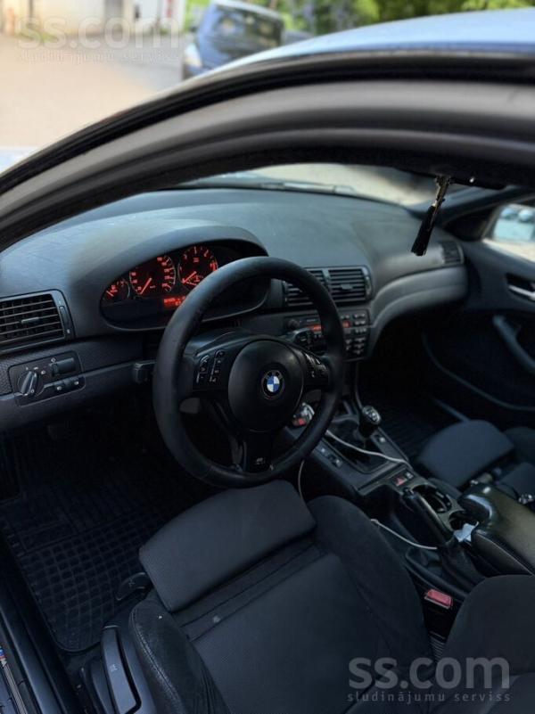 Grey BMW 320 2004 in Riga, with an engine capacity of 2.00 L and mileage of 364 thousand km for 2000 €, photo 5 on AUTOMOTO.COM.LV