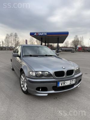 Grey BMW 320 2004 in Tukums, with an engine capacity of 2.00 L and mileage of 378 thousand km for 2690 €, photo  on AUTOMOTO.COM.LV