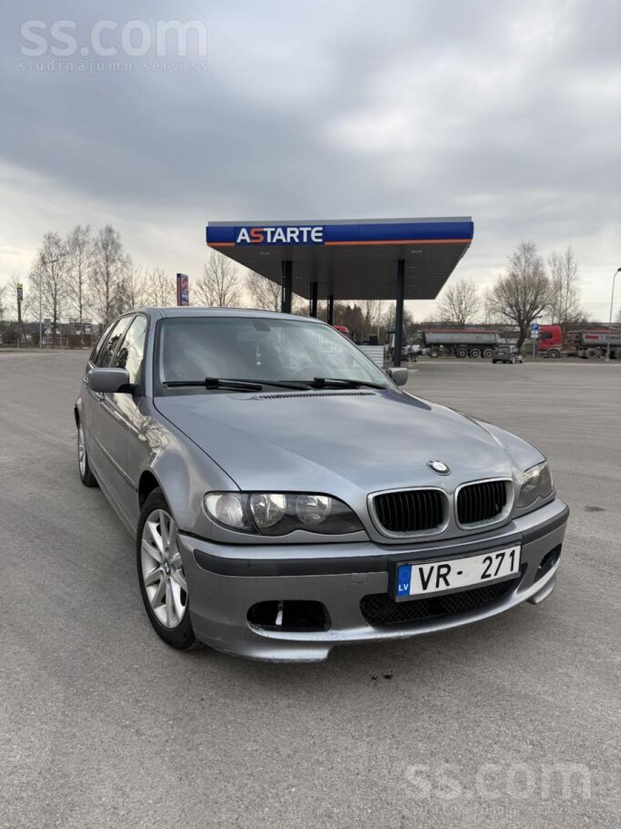 Pelēks BMW 320 2004 Tukums, ar dzinēja tilpumu 2.00 L un nobraukumu 378 tūkst. km par 2690 €, foto 1 vietnē AUTOMOTO.COM.LV
