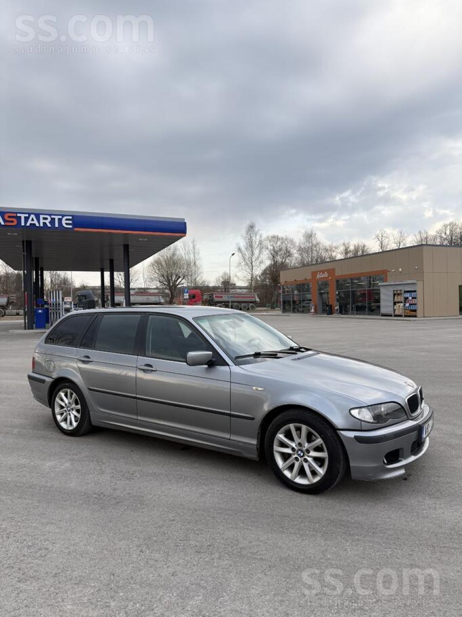 Pelēks BMW 320 2004 Tukums, ar dzinēja tilpumu 2.00 L un nobraukumu 378 tūkst. km par 2690 €, foto 4 vietnē AUTOMOTO.COM.LV