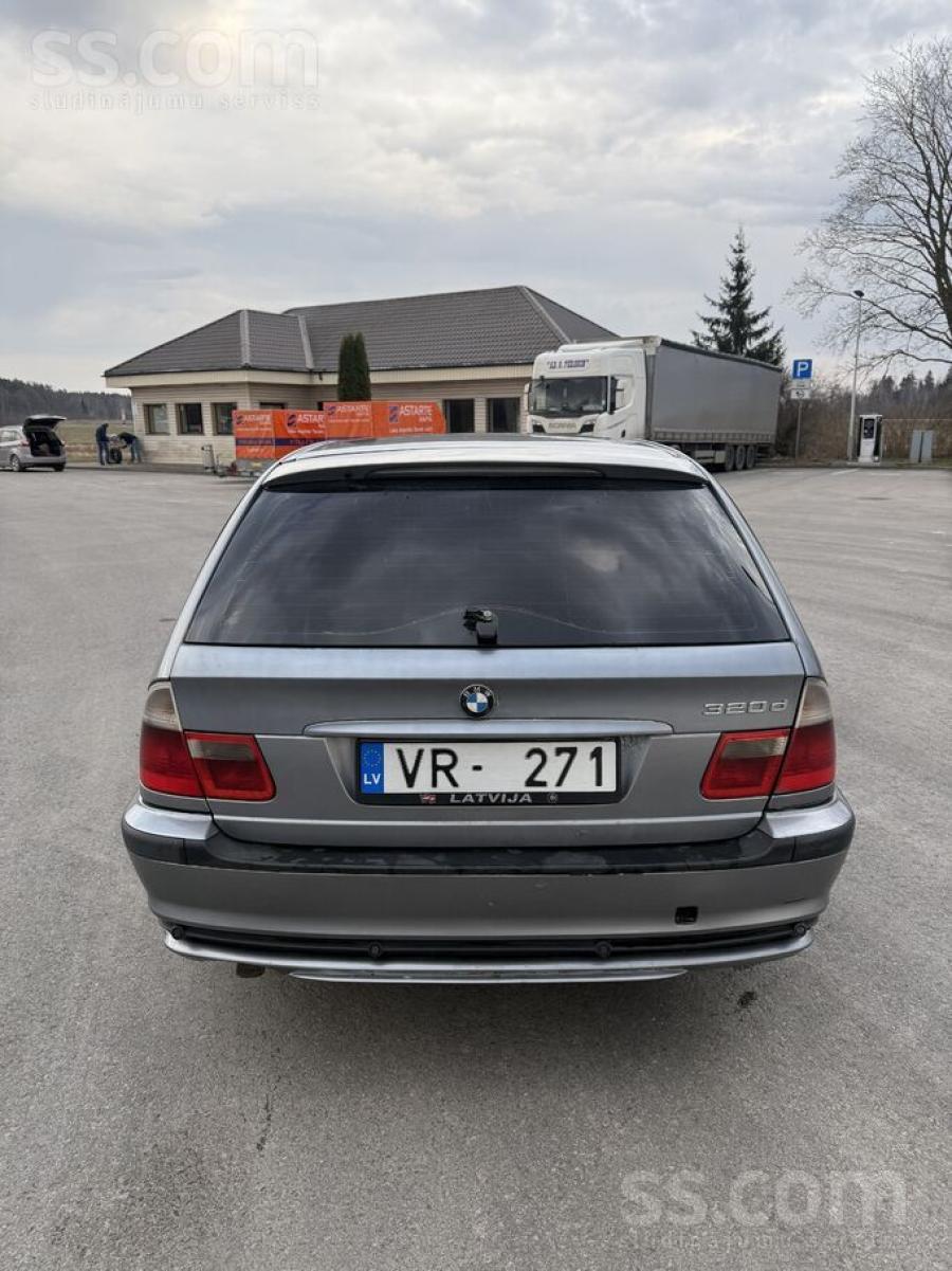 Pelēks BMW 320 2004 Tukums, ar dzinēja tilpumu 2.00 L un nobraukumu 378 tūkst. km par 2690 €, foto 7 vietnē AUTOMOTO.COM.LV