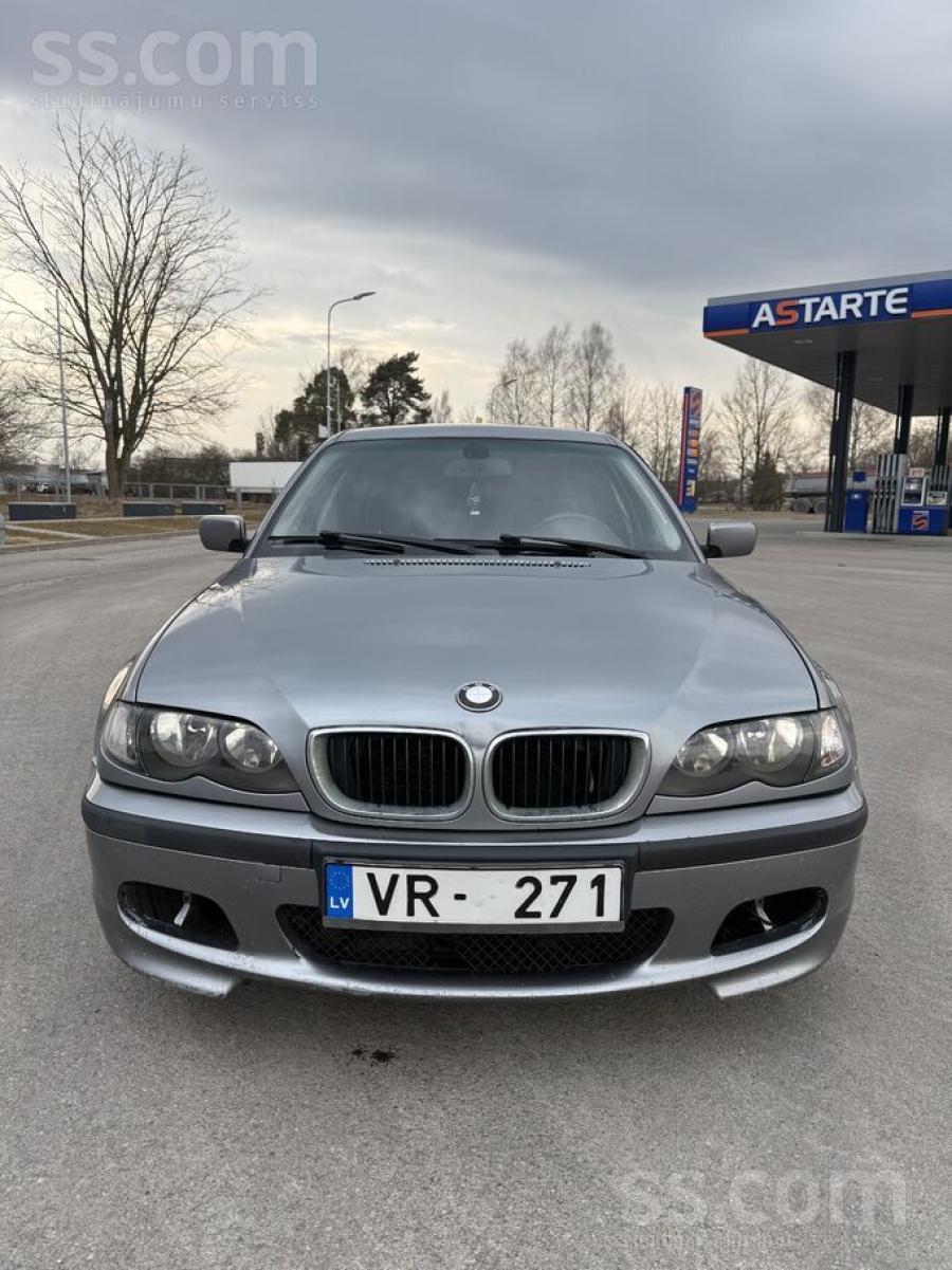 Pelēks BMW 320 2004 Tukums, ar dzinēja tilpumu 2.00 L un nobraukumu 378 tūkst. km par 2690 €, foto 12 vietnē AUTOMOTO.COM.LV