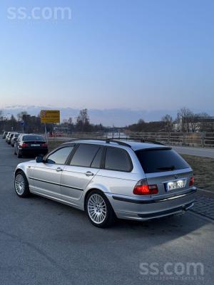 Grey BMW 320 2004 in Riga, with an engine capacity of 2.00 L and mileage of 356 thousand km for 2700 €, photo  on AUTOMOTO.COM.LV