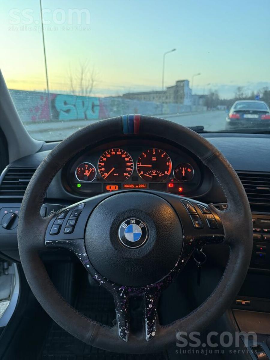 Pelēks BMW 320 2004 Rīga, ar dzinēja tilpumu 2.00 L un nobraukumu 356 tūkst. km par 2700 €, foto 10 vietnē AUTOMOTO.COM.LV