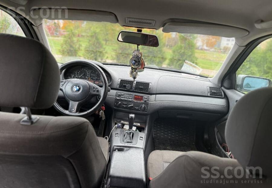 Pelēks BMW 320 2004 Cēsis, ar dzinēja tilpumu 2.00 L un nobraukumu 400 tūkst. km par 1000 €, foto 5 vietnē AUTOMOTO.COM.LV