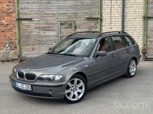 Grey BMW 320 2004 in Cesis, with an engine capacity of 2.00 L and mileage of 235 thousand km for 3150 €, photo  on AUTOMOTO.COM.LV