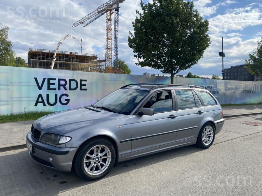 Grey BMW 320 2004 in Riga, with an engine capacity of 2.00 L and mileage of 400 thousand km for 1600 €, photo 1 on AUTOMOTO.COM.LV