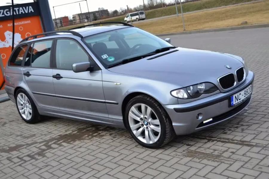 Pelēks BMW 320 2004 Jēkabpils, ar dzinēja tilpumu 2.00 L un nobraukumu 219 tūkst. km par 3150 €, foto 6 vietnē AUTOMOTO.COM.LV