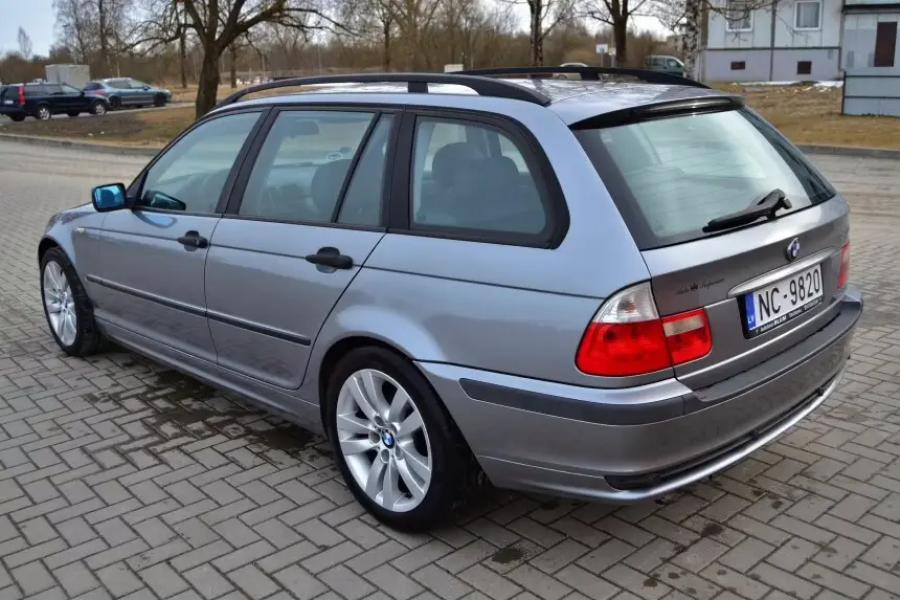 Pelēks BMW 320 2004 Jēkabpils, ar dzinēja tilpumu 2.00 L un nobraukumu 219 tūkst. km par 3150 €, foto 8 vietnē AUTOMOTO.COM.LV